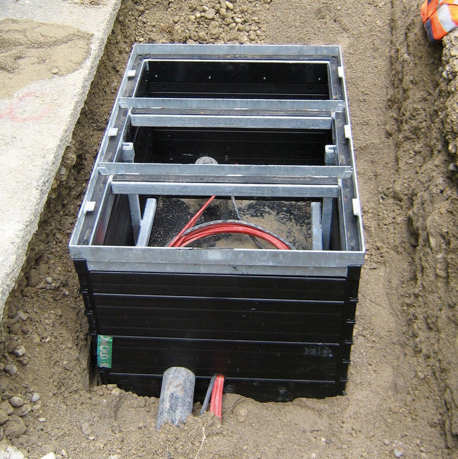 Crosscube Type RM - trekput voor Rail installatie - Crosscube
